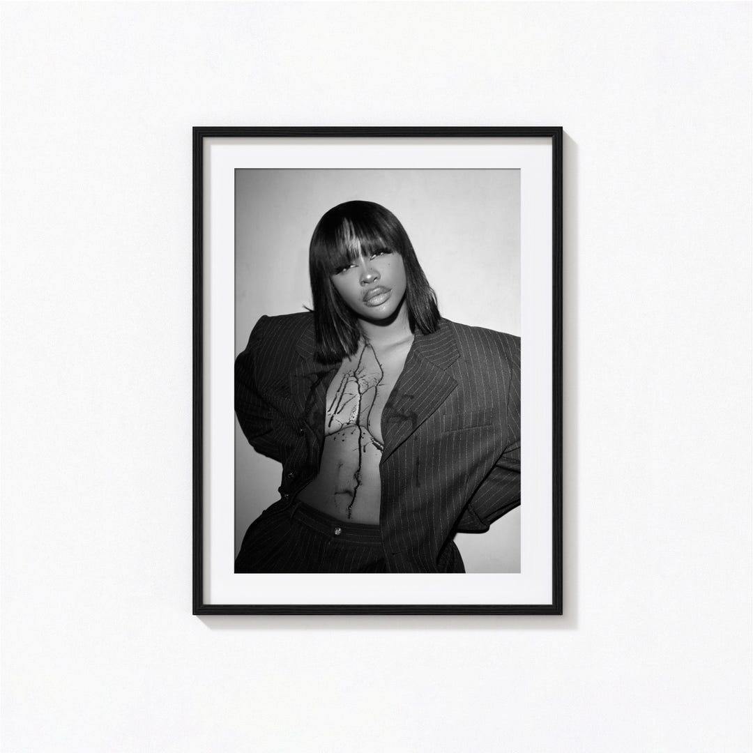 SZA Posters / SZA Black and White Wall Art, Magazine Posters, Album ...