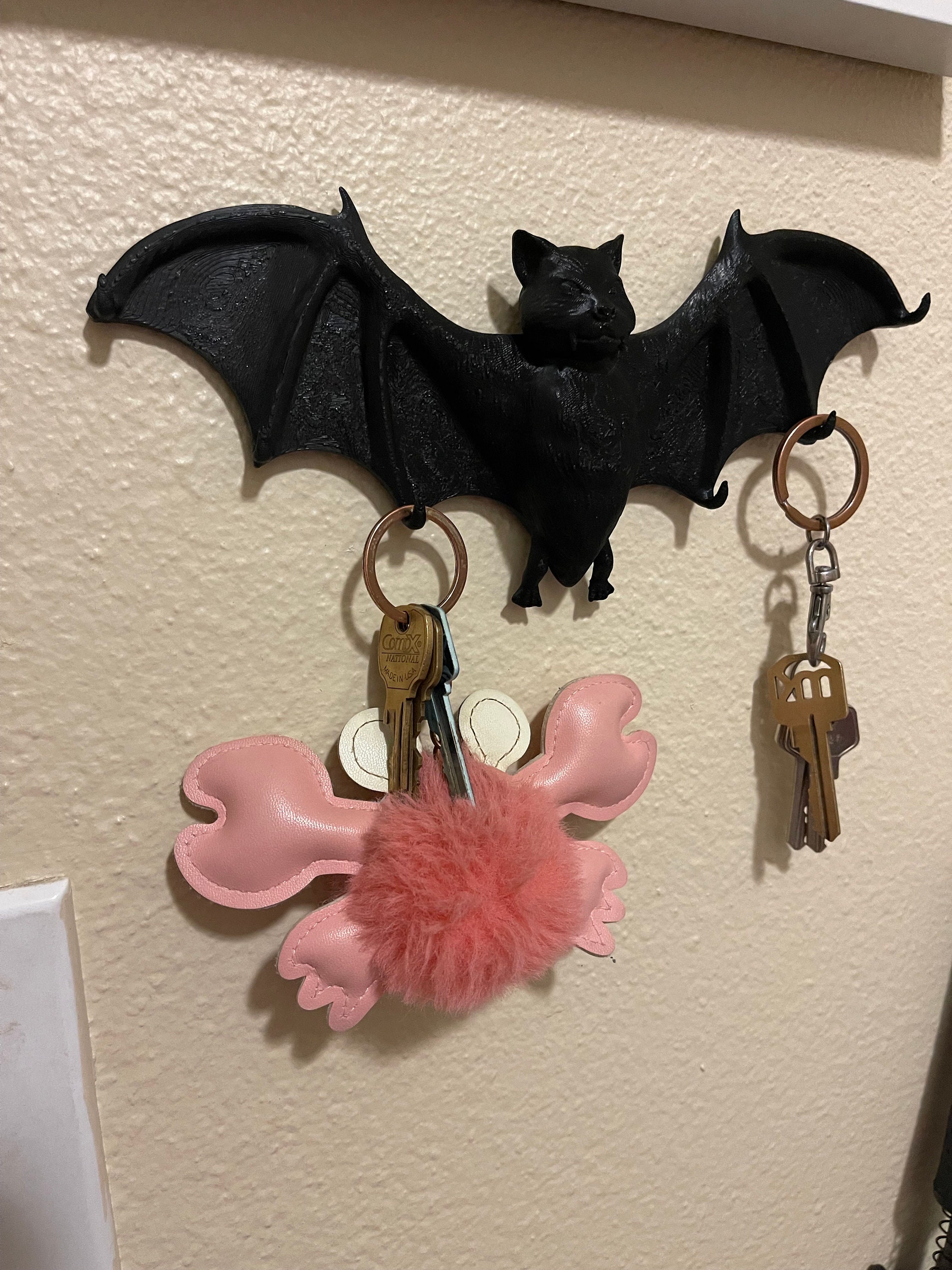 Bat Key Holder - Etsy