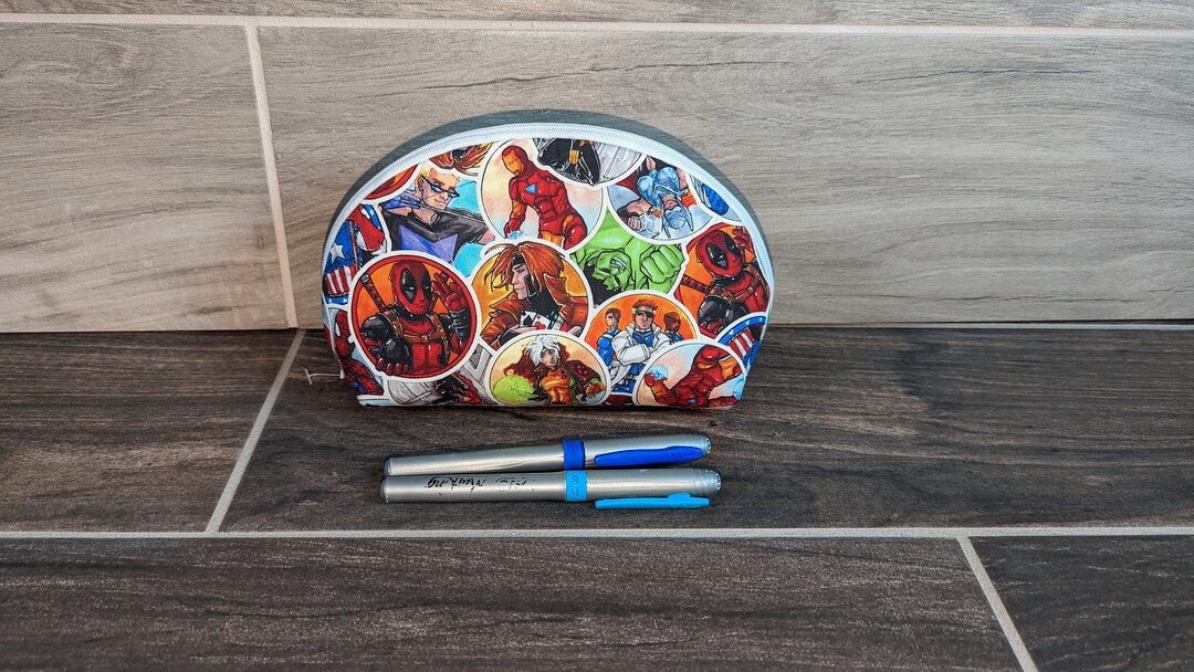 Marvel Super Heroes Medium Zipper Bag - Etsy