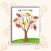 Thankful Tree Activity, Printable Thanksgiving Game, Fall Activity for ...