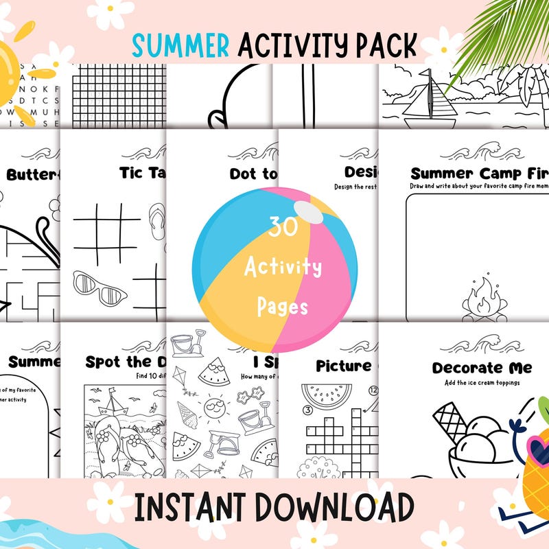 Summer of Fun Poster - Etsy