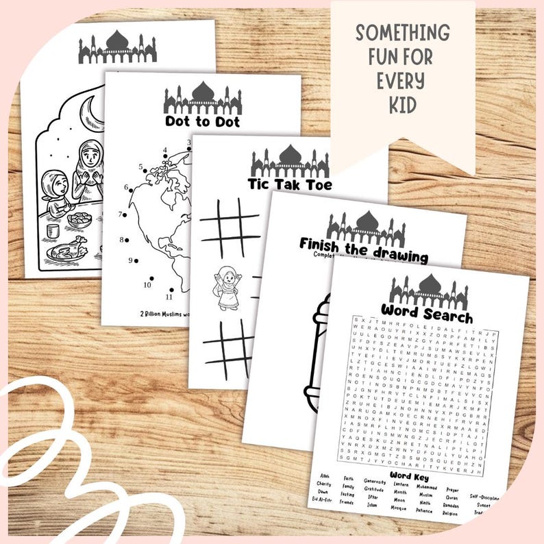Ramadan Activity Pack | Printable Islamic Worksheets for Kids | Ramadan ...