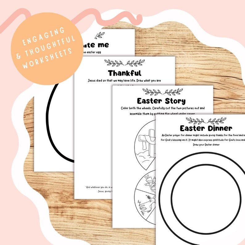 Lent Printable 32 PAGES Kids Activity Pack – Fun & Faith-based Learning ...