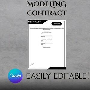 Comprehensive Model Contract Agreement Template | Professional Modeling ...