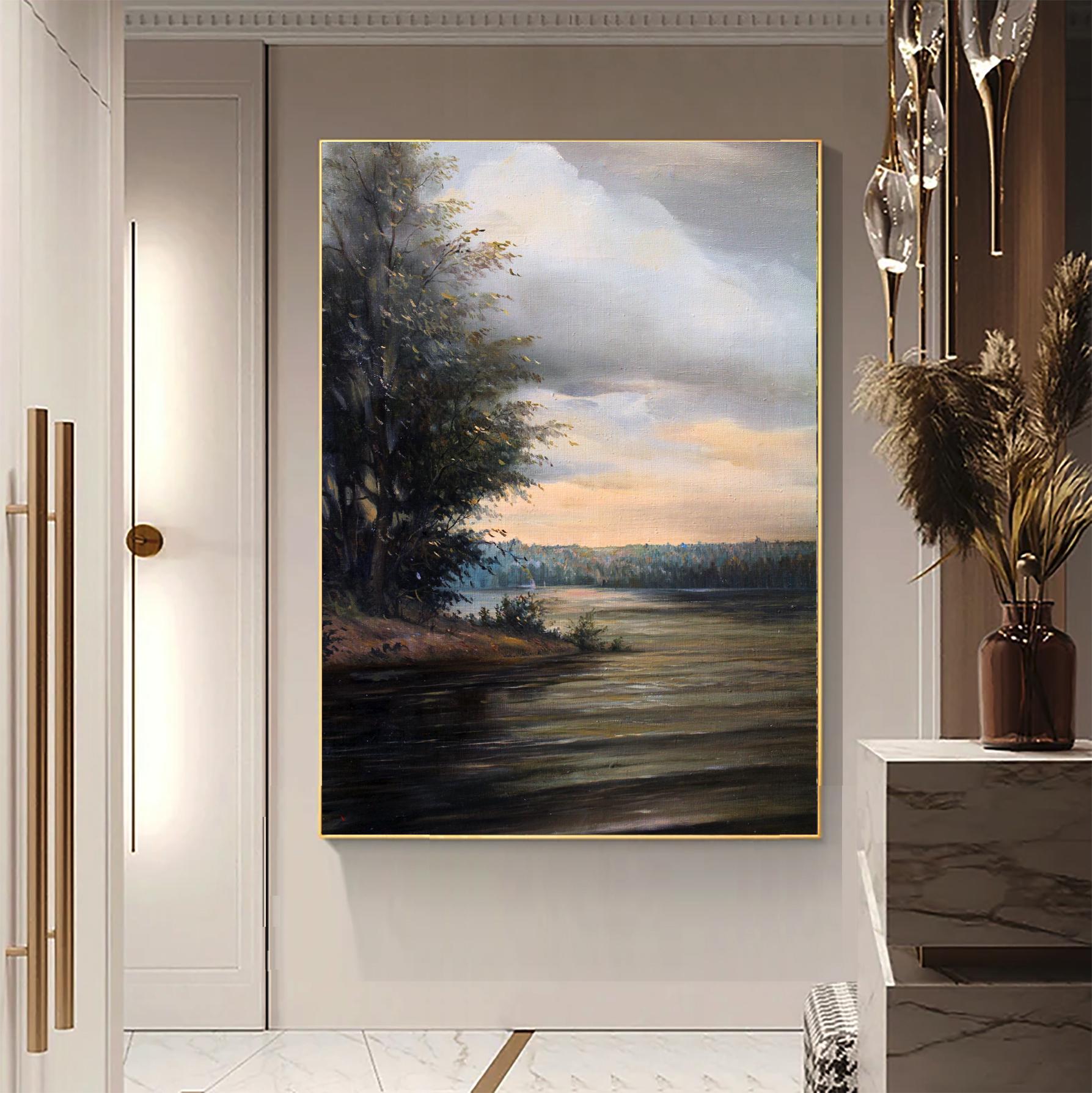 Extra Large Canvas Wall Art Landscape Wall Art, Abstract Wall Art ...