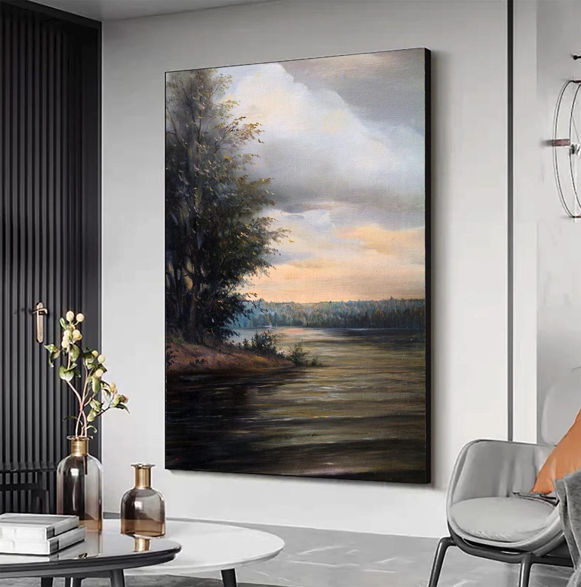 Extra Large Canvas Wall Art Landscape Wall Art, Abstract Wall Art ...