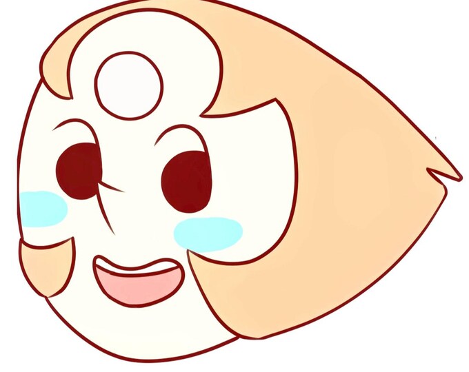 Steven Universe Pearl Point Fan Art Sticker - Etsy