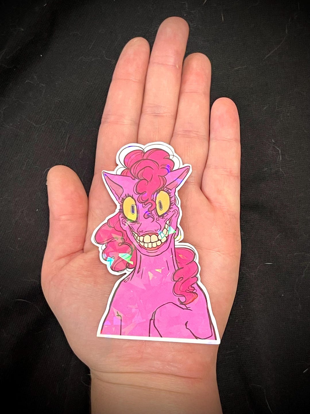 My Little Pony: Eternal Horrors Infection AU Pinkie Pie Horror Hand-cut ...
