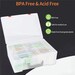 Clear 4x6 Photo Storage Box - 18 Extra Large Acid-free Organizers for ...