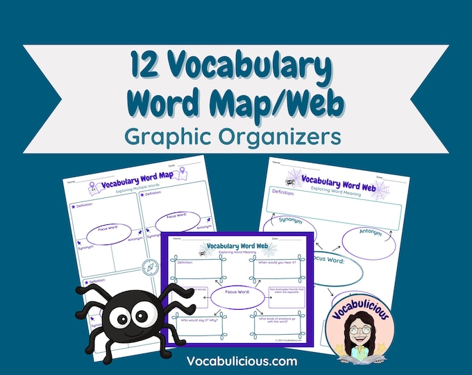 Vocabulary Graphic Organizer - Etsy Canada