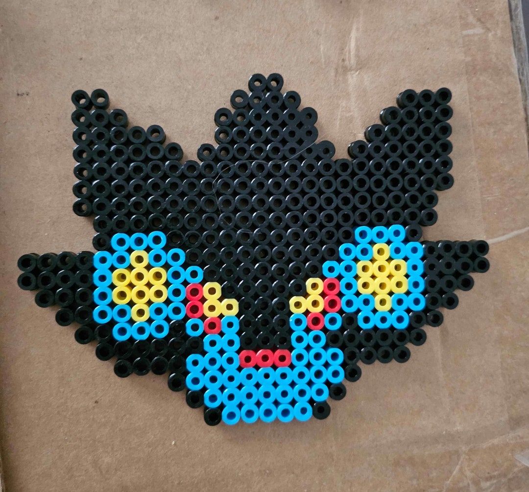 Luxray Head Pokemon Perler Beads - Etsy
