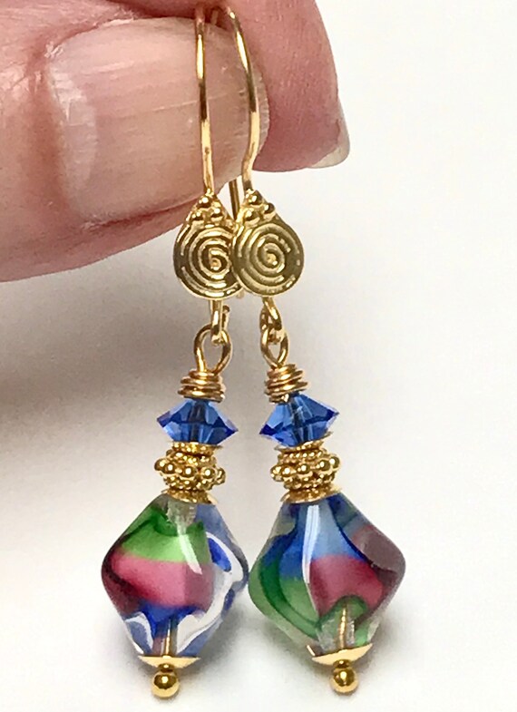 vintage japanese rainbow art - Gem