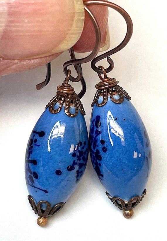 cobalt blue and copper - Gem