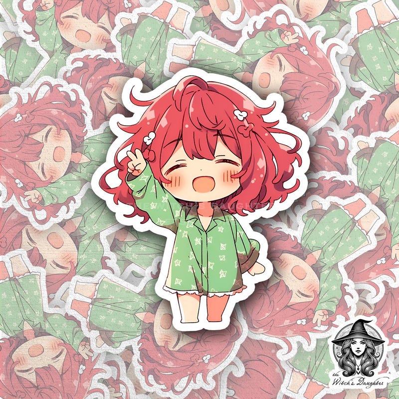 Anime Character Peace Sign - Etsy