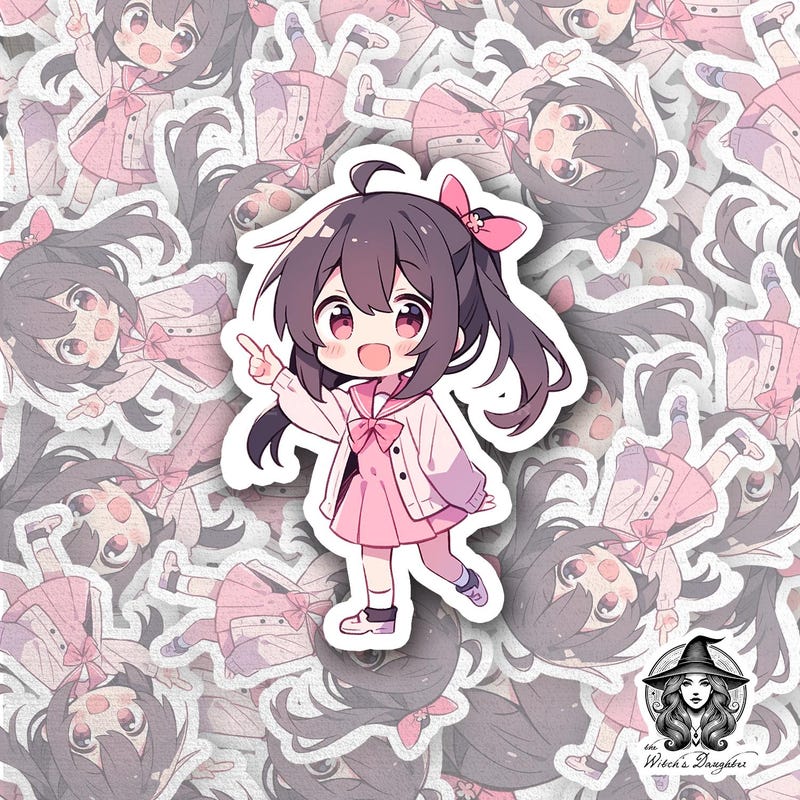 Anime Character Peace Sign - Etsy