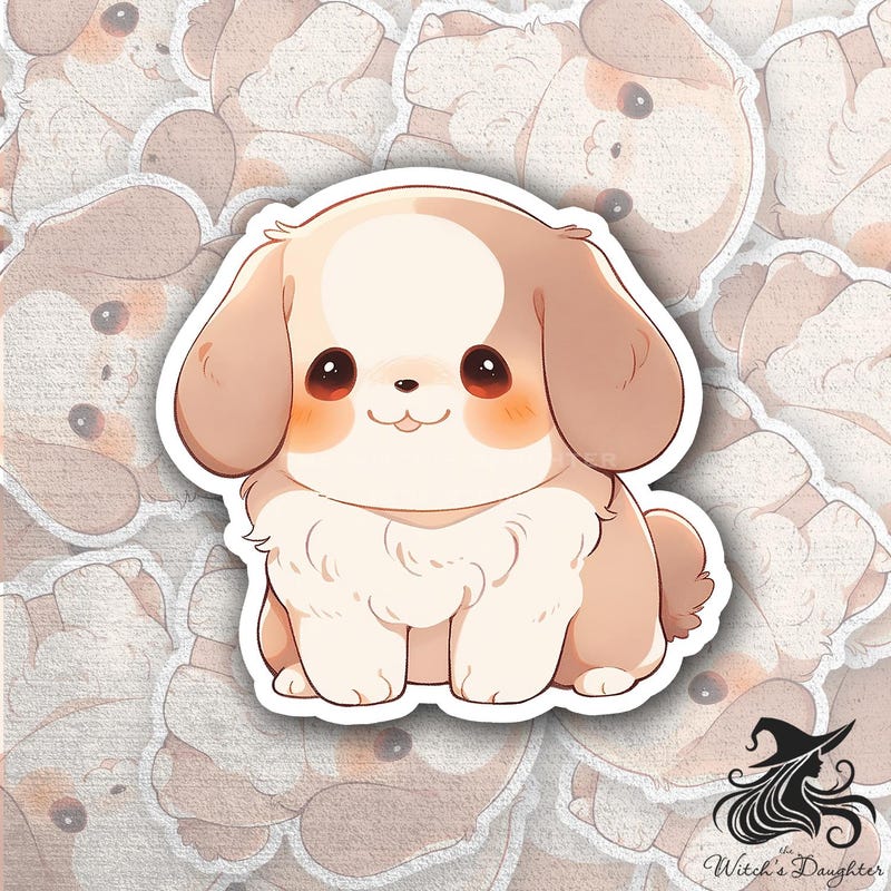 Puppy Sticker - Etsy