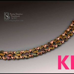 Kite Bracelet Version 1 Gold Beading Kit - Etsy