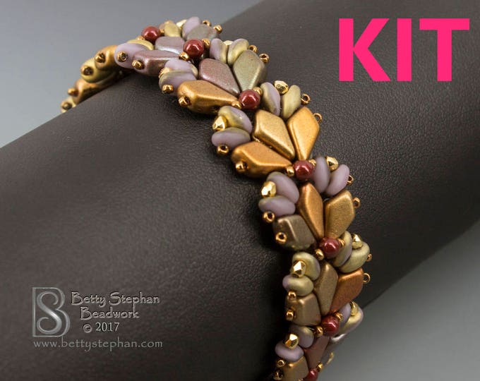 Kite Bracelet Version 2 Gold Beading Kit - Etsy