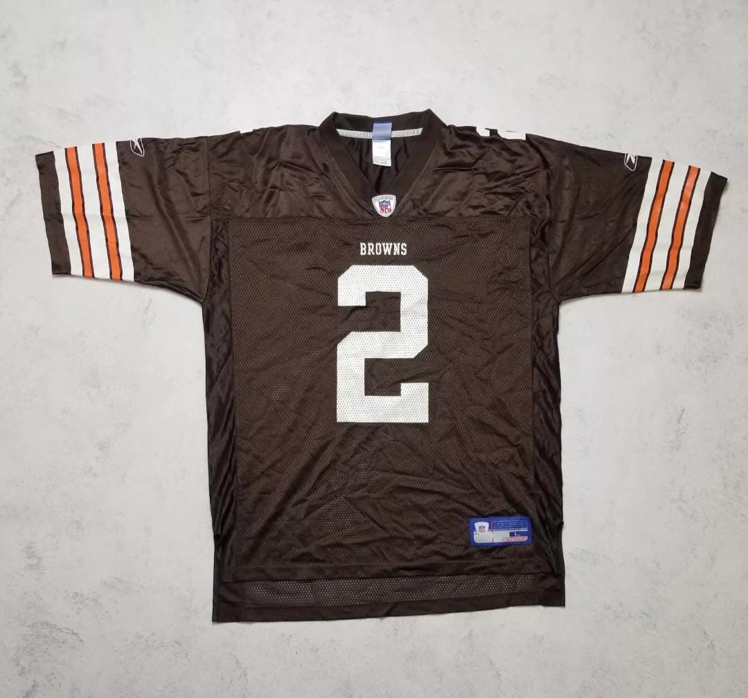Vintage Reebok NFL Cleveland Browns Tim Couch 2 Brown Jersey Men's Size L - Etsy