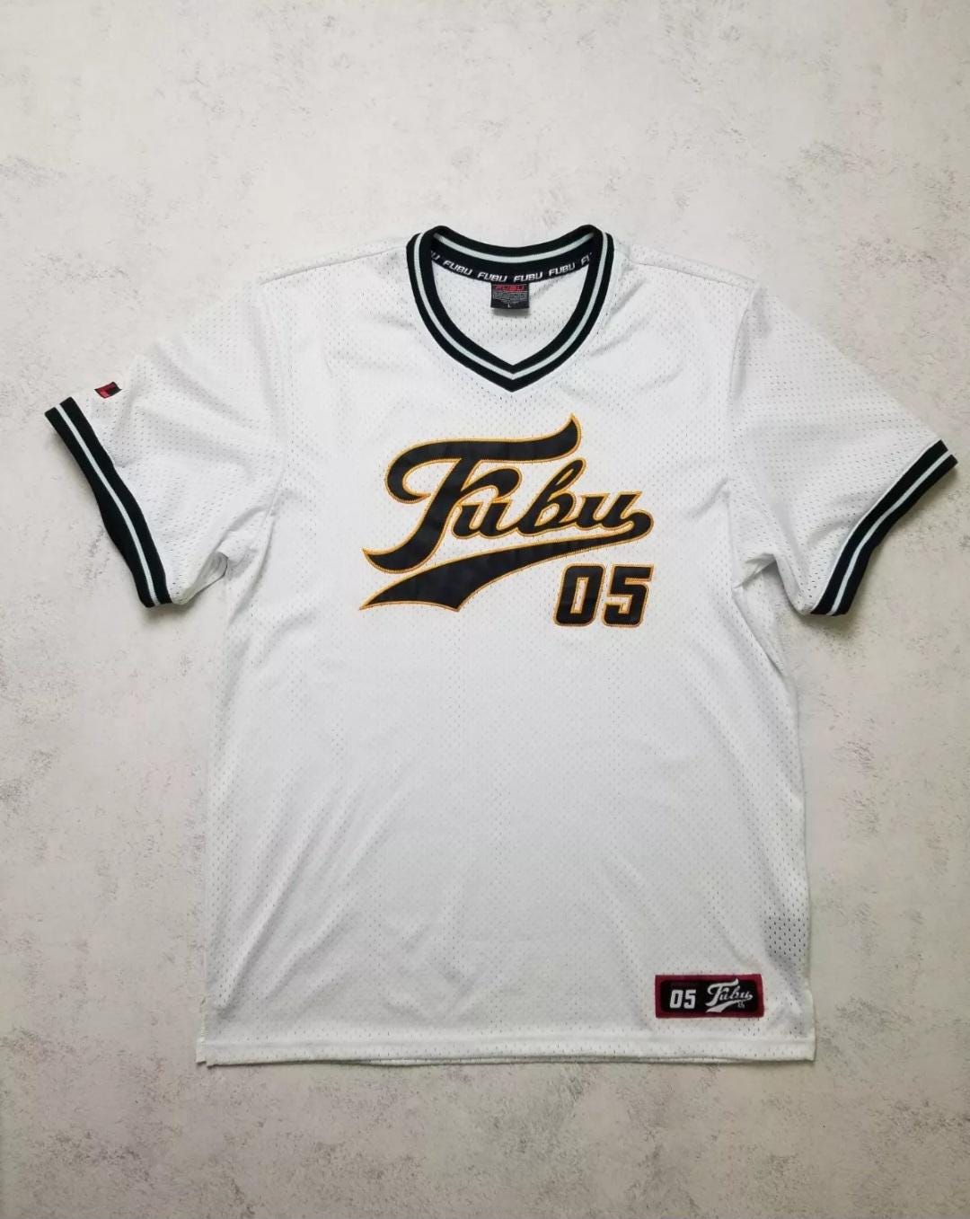 Vintage Fubu 90s Jersey T-shirt Big Logo 05 Rap Style Men's Size L - Etsy