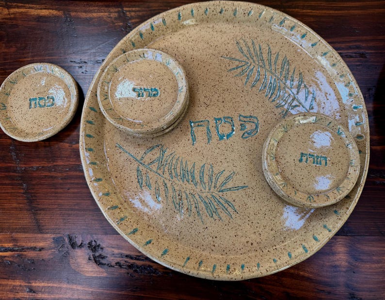Passover Seder Plate- Handmade - Etsy
