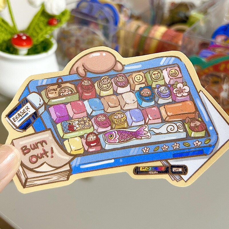 Keyboard Stickers - Etsy