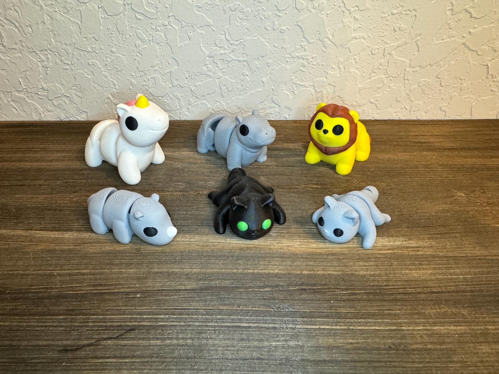 3D Printed Fidget Animals, Fidget Pets, Interactive Toys, Articulated ...