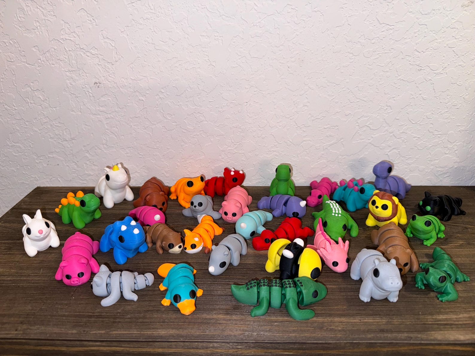 3D Printed Fidget Animals, Fidget Pets, Interactive Toys, Articulated ...