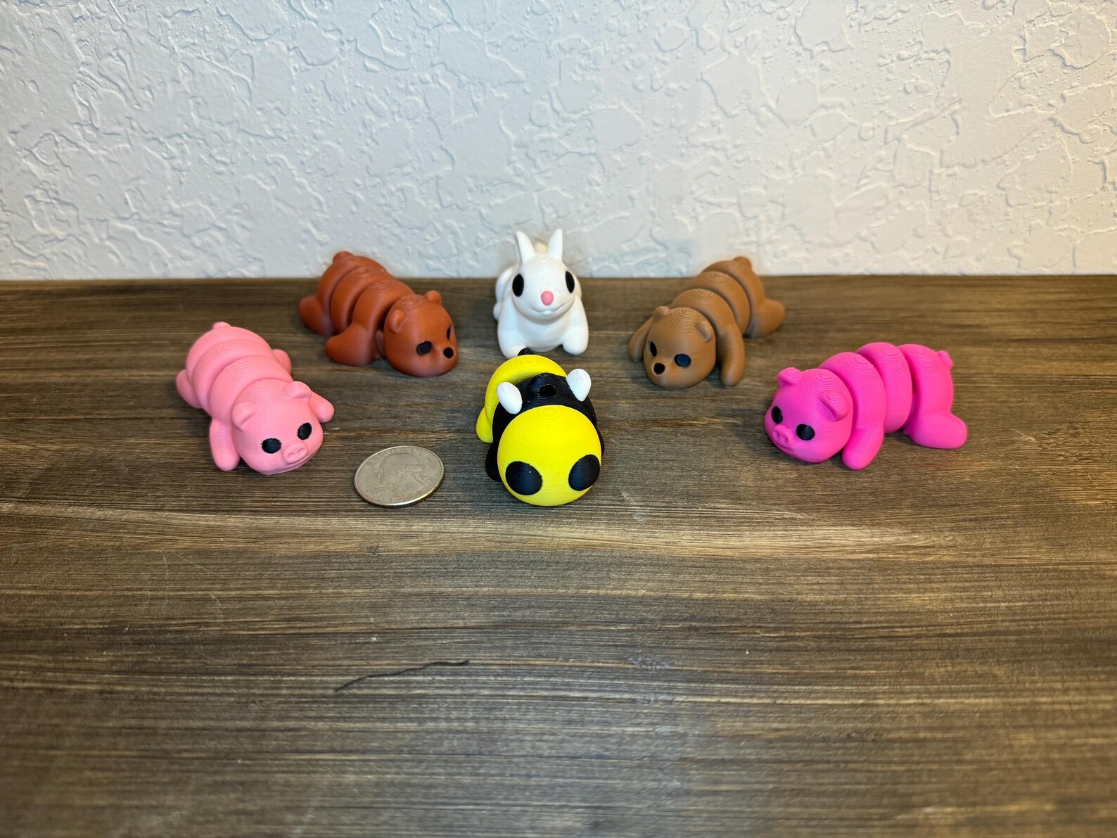 3D Printed Fidget Animals, Fidget Pets, Interactive Toys, Articulated ...