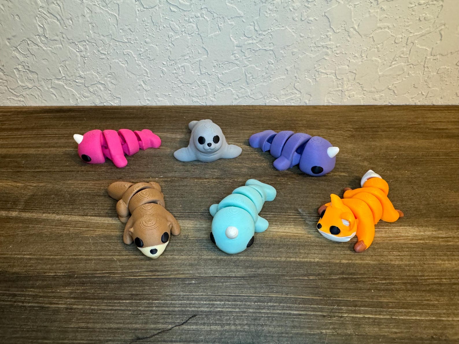3D Printed Fidget Animals, Fidget Pets, Interactive Toys, Articulated ...