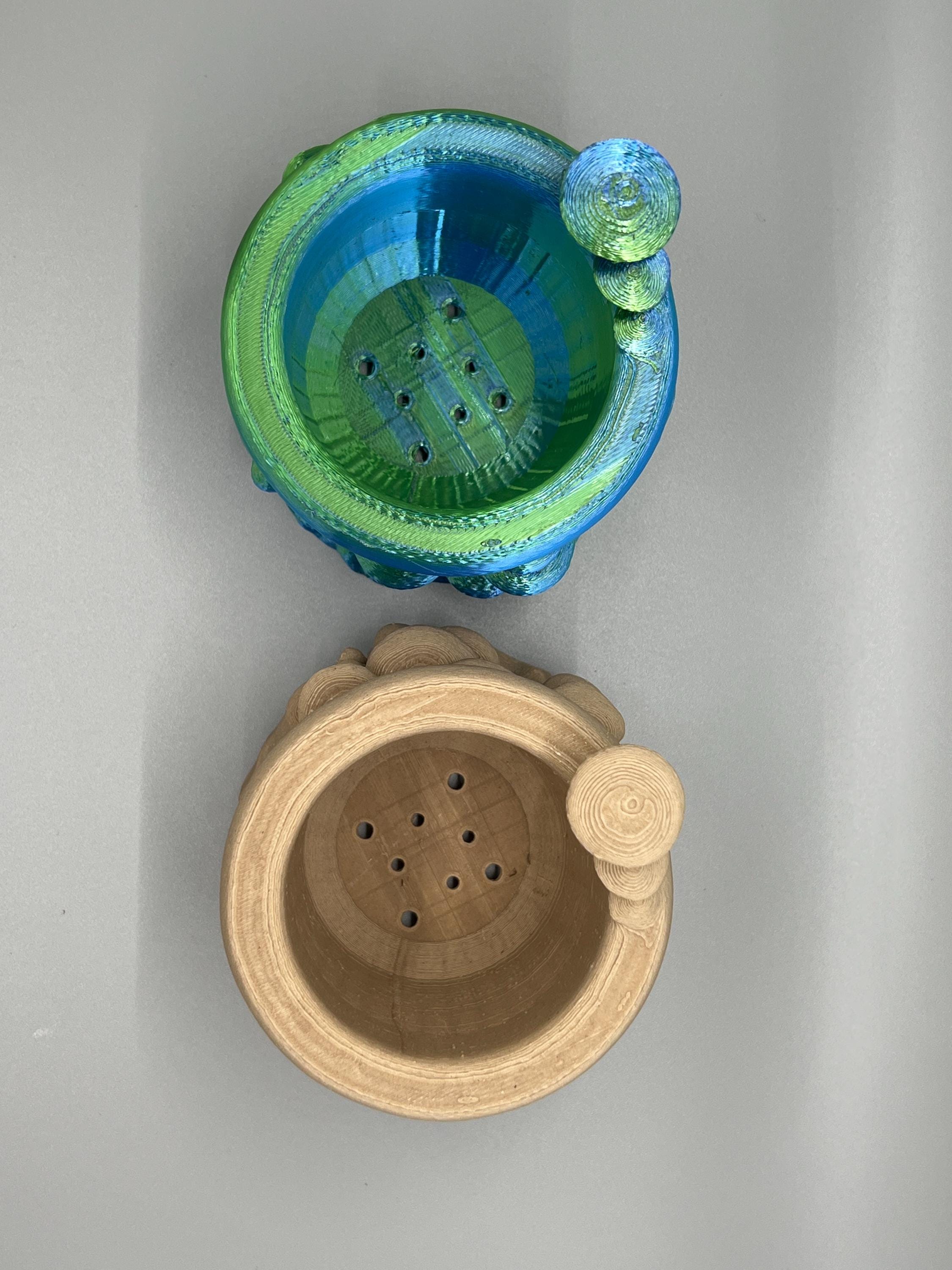Mini Potted Planter - Mushroom Well - for Succulents or Mini Plants - Etsy