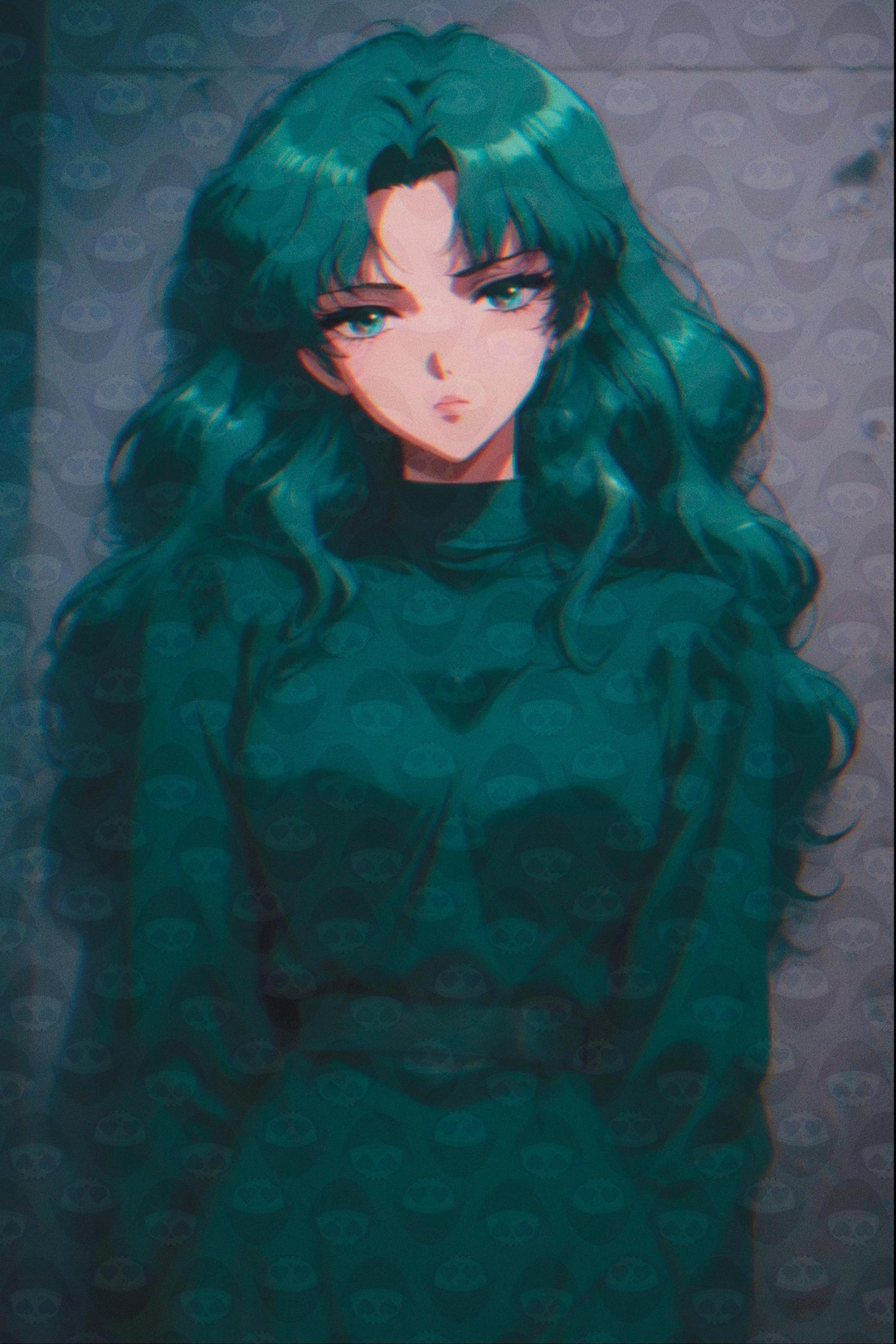 Sailor Neptune Aesthetic Retro Print | Michiru Kaiou Postcard | A5 Art ...
