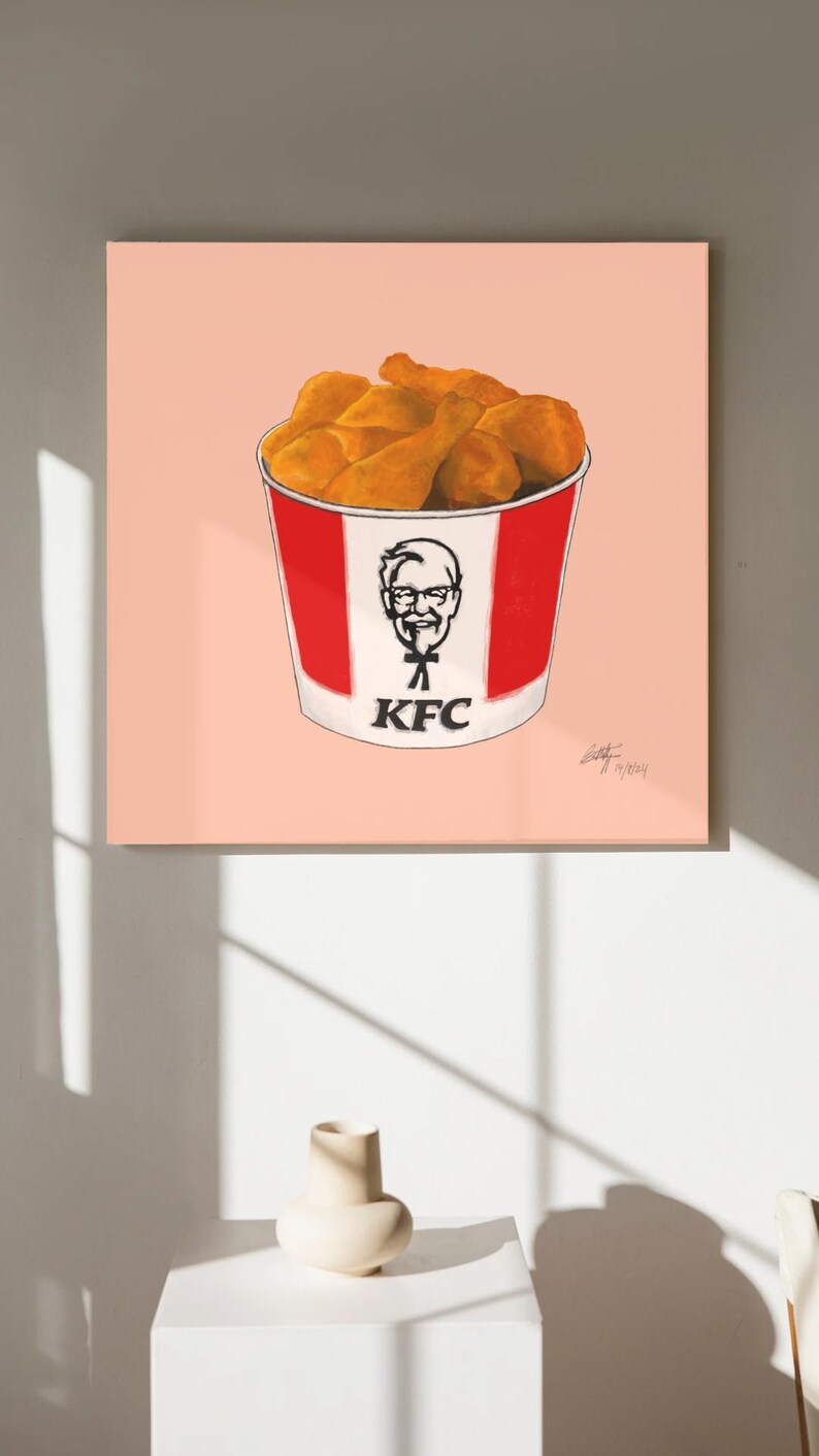 KFC Bucket - Etsy