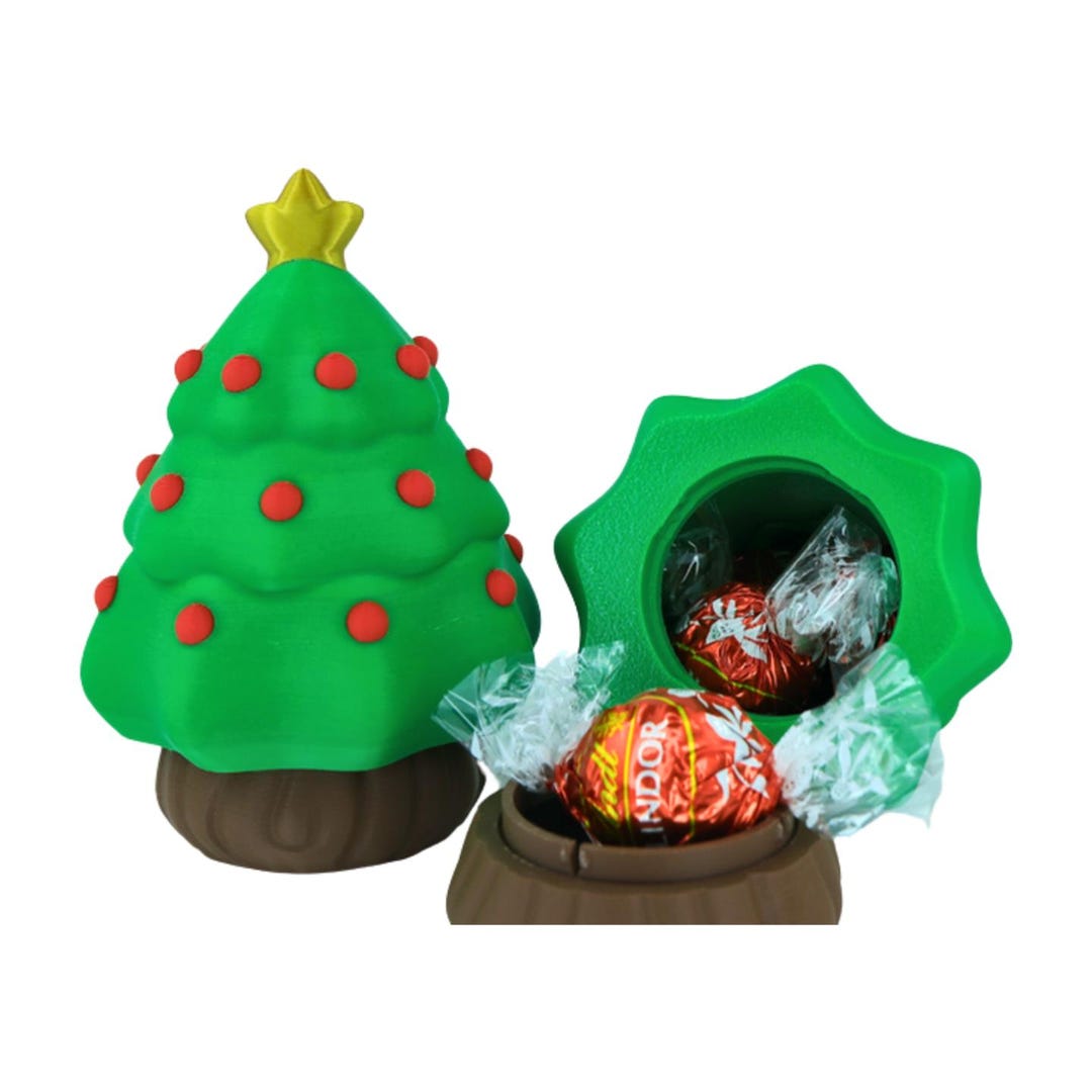 Festive Christmas Tree Candy Holder Perfect Holiday Decor - Etsy