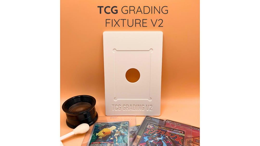 TCG and Sports Card Grading Centering Fixture — Protect Your Cards ...