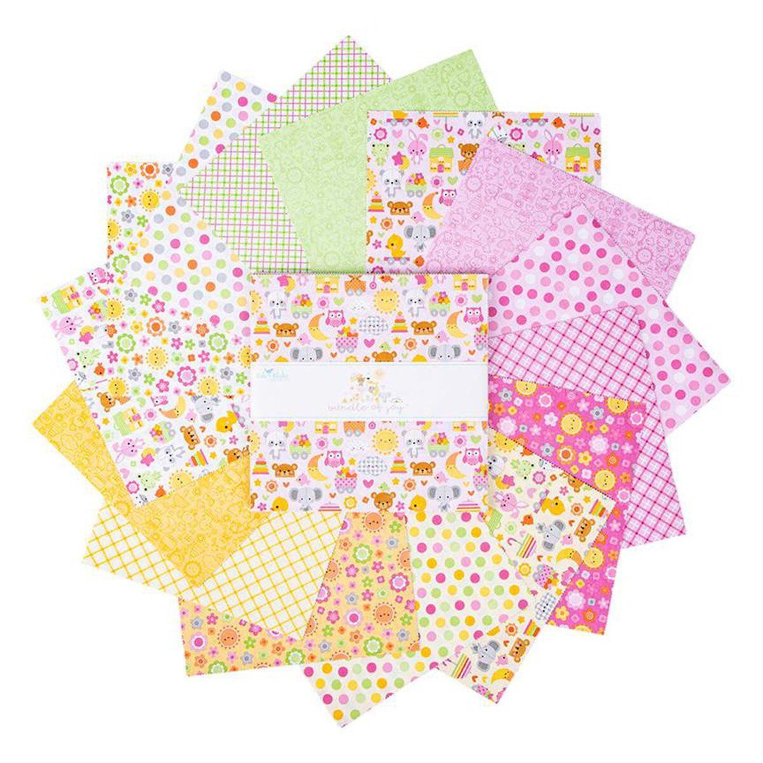 Bundle of Joy Layer Cake 10x10 Precut 10" Squares by Doodlebug Design ...