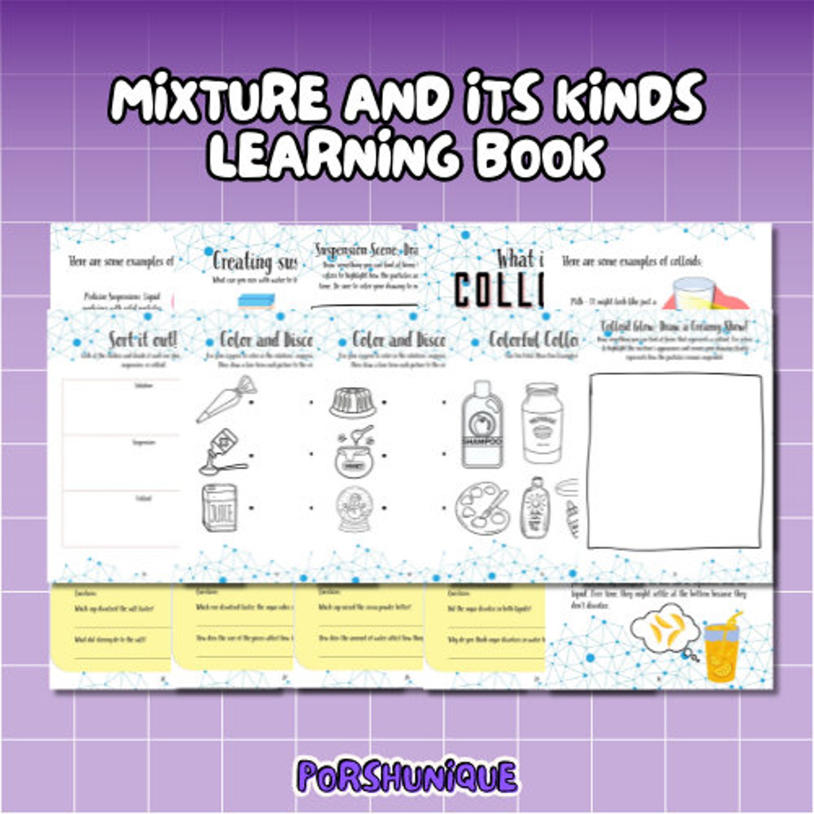 Interactive Science Book for Kids: Mixtures, Solutions, and More ...