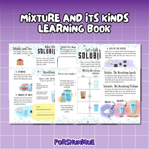 Interactive Science Book for Kids: Mixtures, Solutions, and More ...