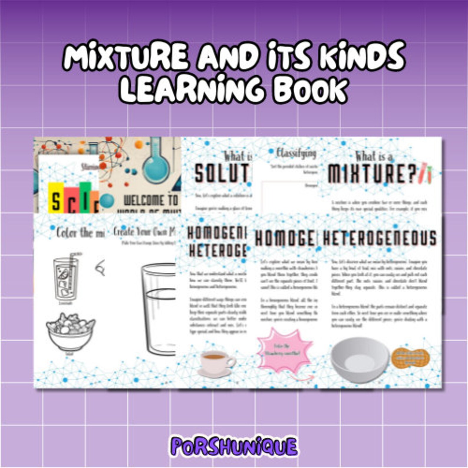 Interactive Science Book for Kids: Mixtures, Solutions, and More ...