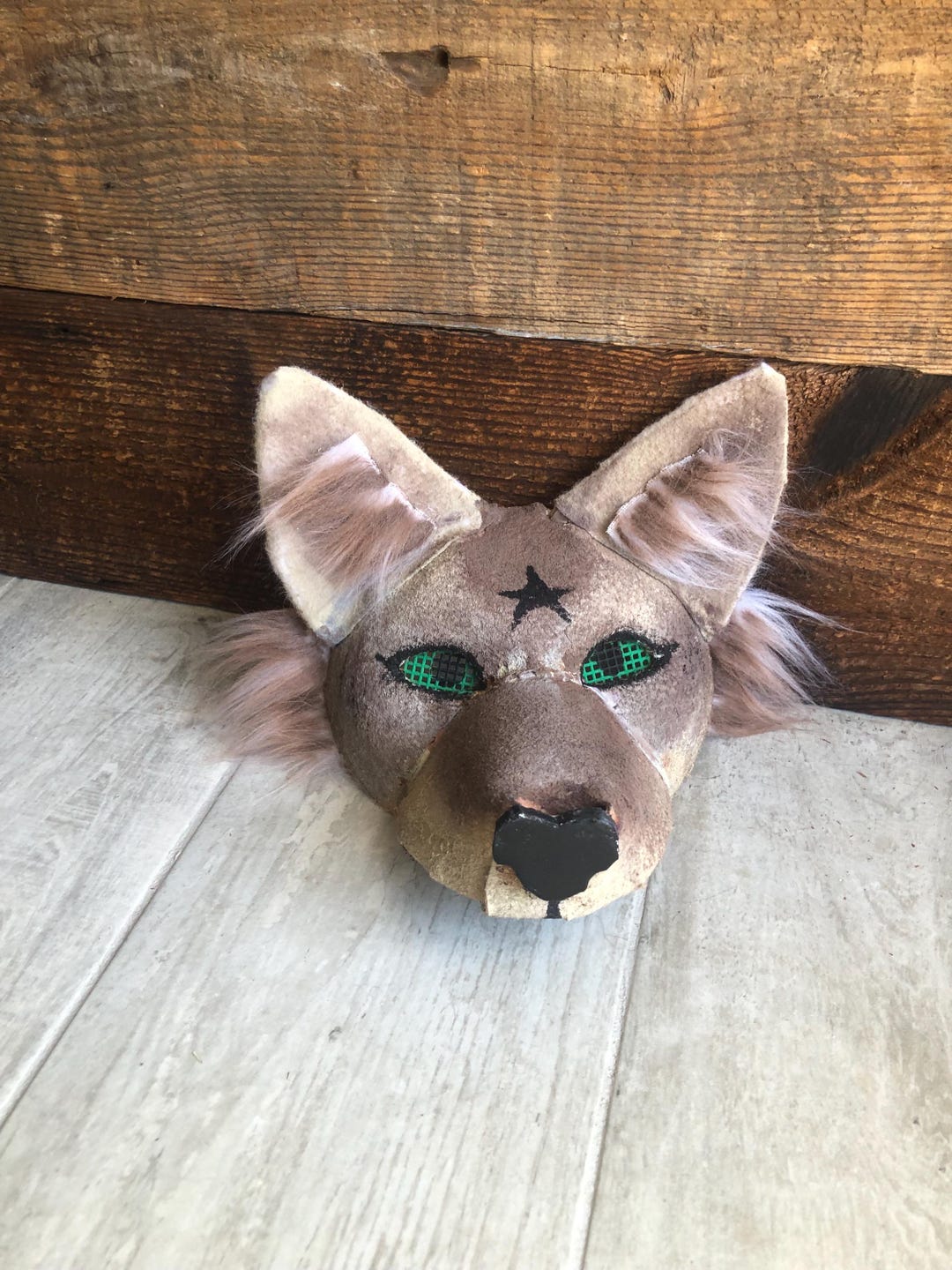 Coyote Therain Mask - Etsy