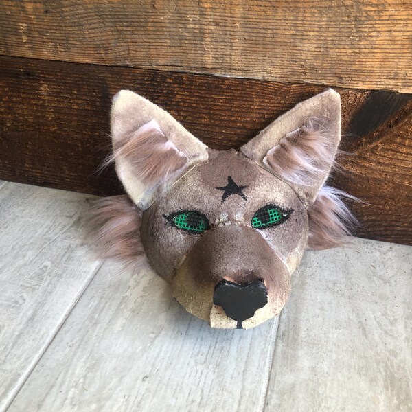 Coyote Mask - Etsy