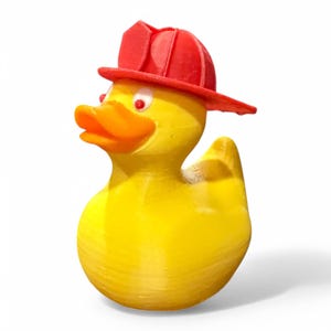 Fire Fighter Duck - Etsy