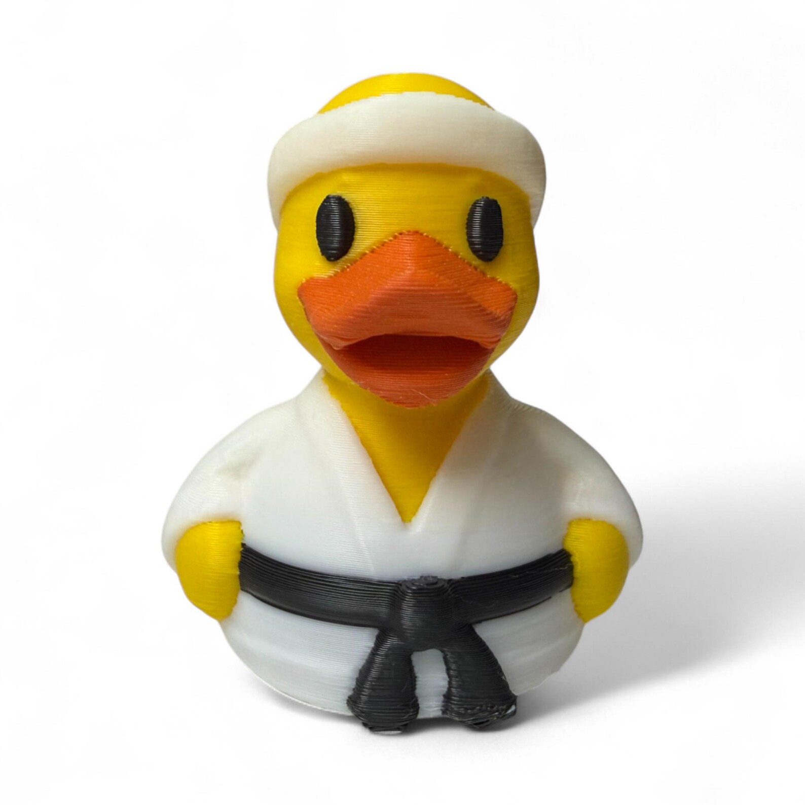 Karate Duck – 3d-printed Martial Arts Duck With Black Belt Energy ...