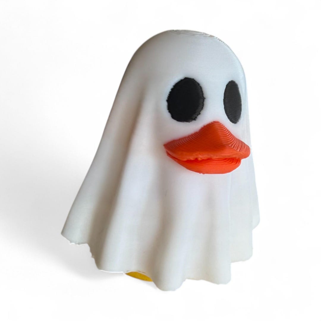 Sheet Ghost Duck: Spooky Halloween Adventure Companion for Off-road Fun ...