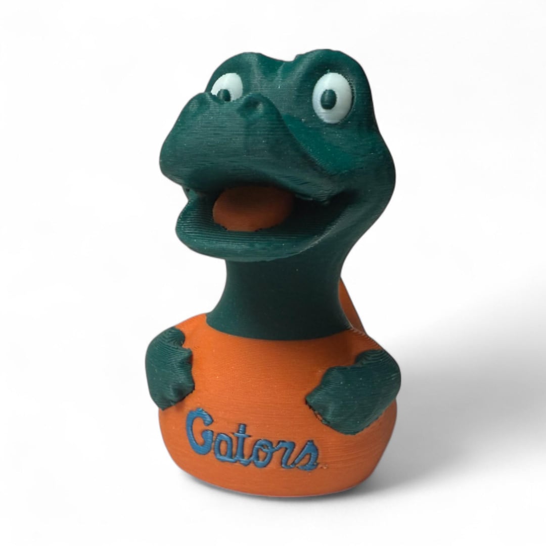 Florida Gator Duck – Official Licensed Duck Styled Like Uf’s Alligator ...