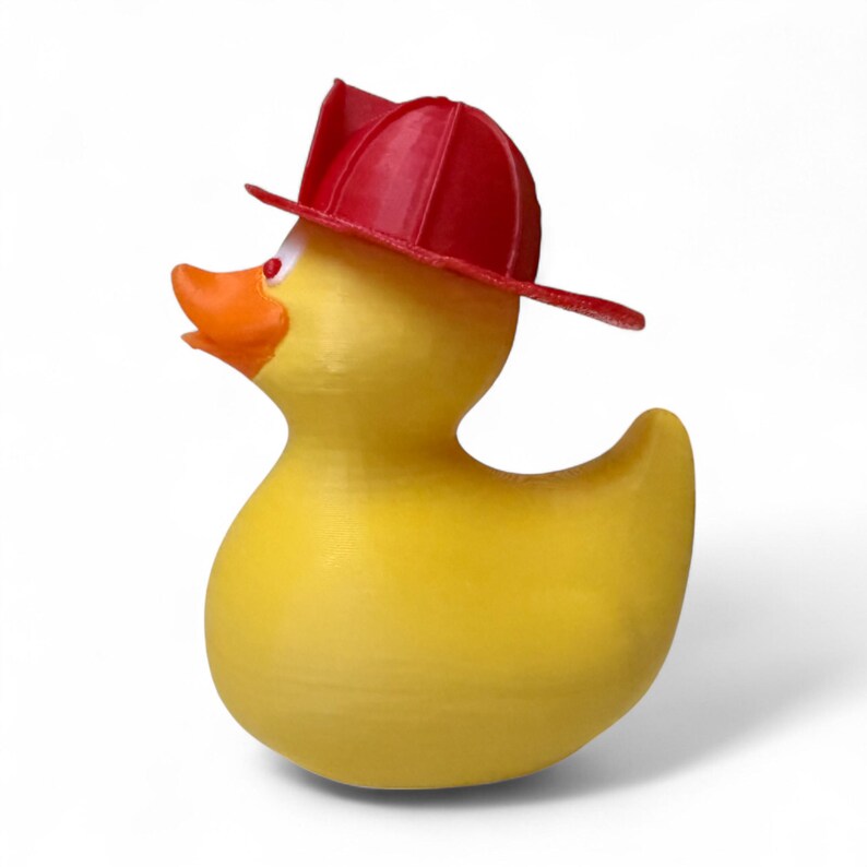 Fire Fighter Duck – 3d-printed Brave & Heroic Duck Collectible for ...
