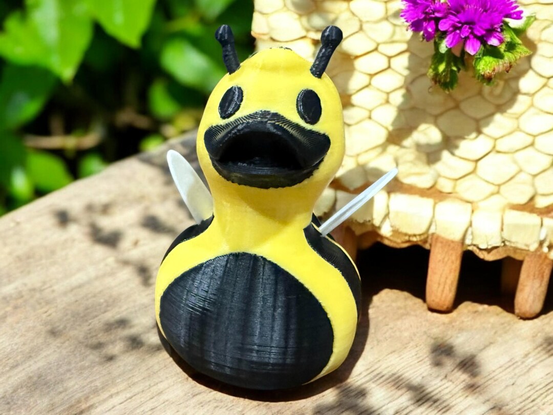 Bumblebee Duck | Friendly Bee Kind Duck | Save the Bees Fan Collectible ...