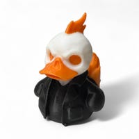 3D Printed Skeleton Ducky - Etsy