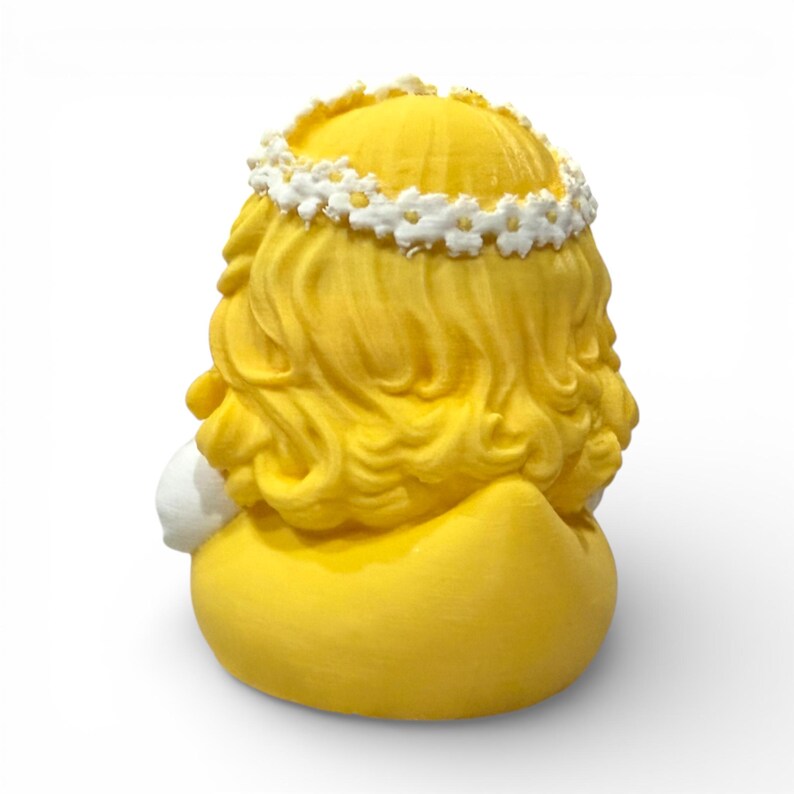 3D Printed Bride Duck | Wedding | Bridal Party | Just Married | Yellow ...