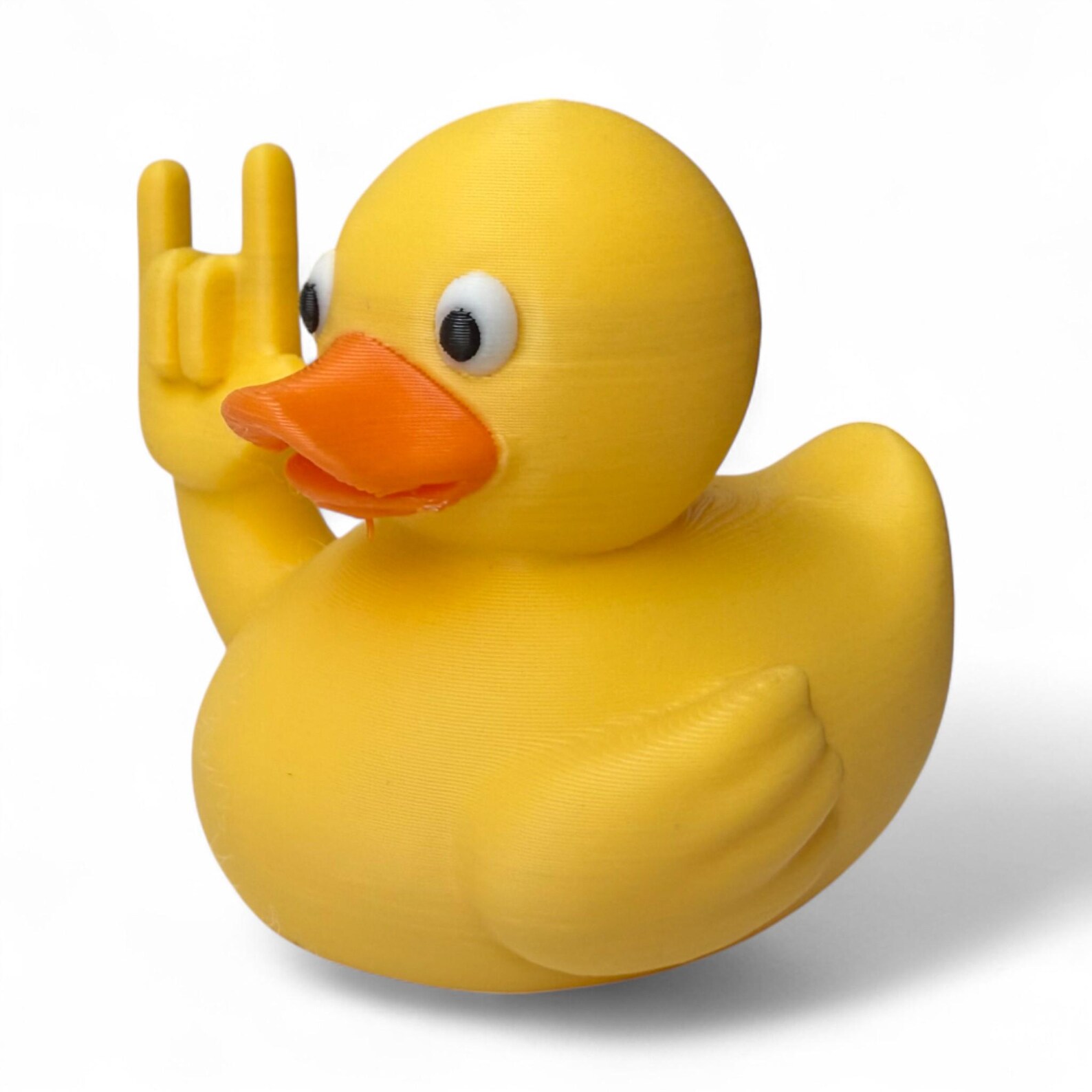 ASL I Love You Duck: 3D Printed Sign Language Gift - Etsy